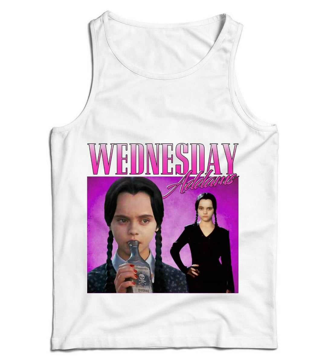 Wednesday Addams Appreciation Ladies Vest – We Love Tees